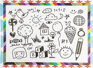 Paper Tray Mats for Kids - Freeda Print